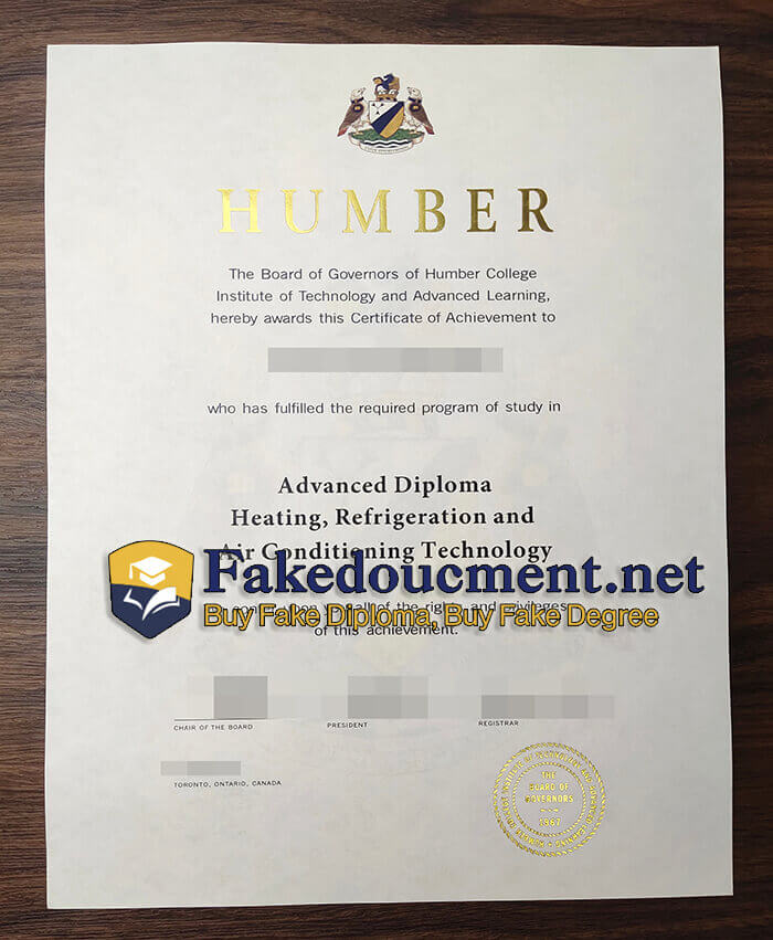 How to make realistic Humber College diploma online? Wha- ويب طب